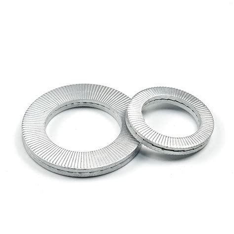 Arandelas de bloqueo automático de doble disco de acero inoxidable DIN