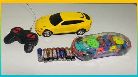 Video 22 New Transparent Gear Light Car 2023 Unboxing Rimot Control