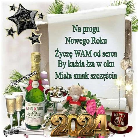 Życzenia na Nowy Rok Twoje Karteczki