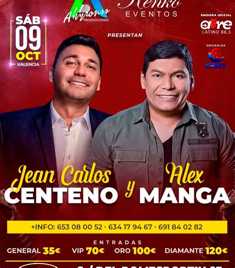 Alex Manga Y Jean Carlos Centeno 09 10 2021 Ticketera Jerry Rivera