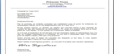 Exemple Lettre D Invitation Au Canada Infoupdate Org
