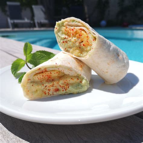 Wrap Avocat Chevre Poulet Mangue Les Petits Plaisirs De Doro