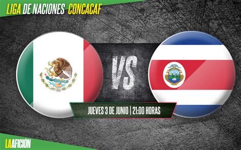 Dónde VER México vs Costa Rica Nations League Concacaf 2021 Grupo Milenio