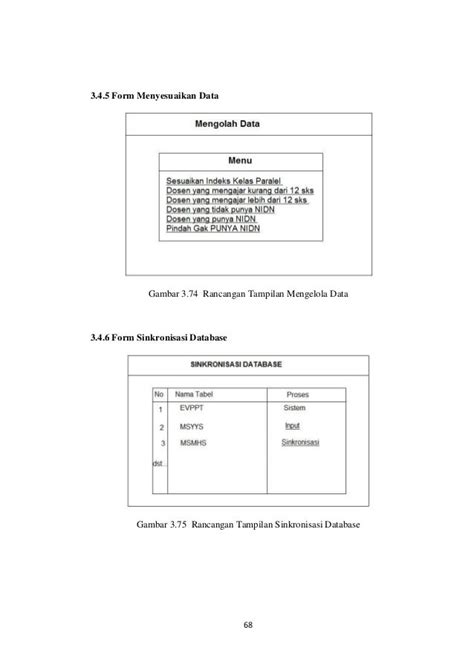 implementasi sinkronisasi database menggunakan sql dan validasi data