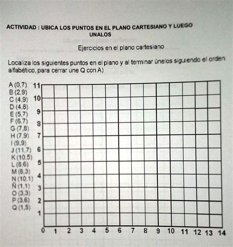 SOLVED Quien Me Ayuda Porfa Es Urgente ACTIVIDAD UBICA LOS PUNTOS EN