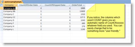 how to create a grouped query btab development