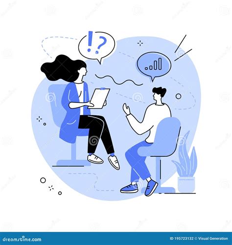 Job Interview Abstract Concept Vector Illustration Stock Vector