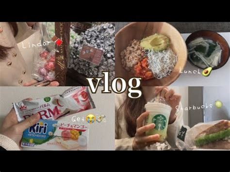 vlog我慢はしない好きなもの食べながら体型維持 食事記録 作り置き 腸活 スタバ YouTube