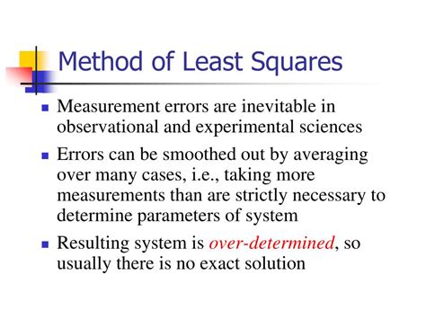 ppt scientific computing chapter 3 linear least squares powerpoint presentation id 2332653