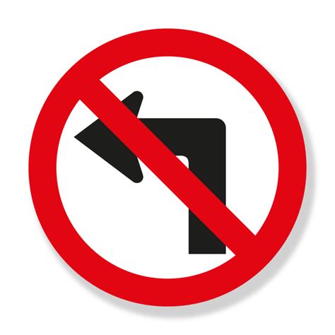 Prohibido Girar A La Izquierda SR06 JOP Avisos Vías