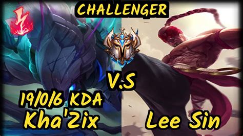 G2 Jankos KHA ZIX Vs LEE SIN 19 0 6 KDA JUNGLE CHALLENGER GAMEPLAY