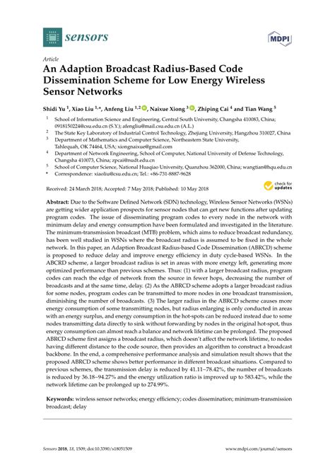 pdf an adaption broadcast radius based code dissemination scheme for low energy wireless