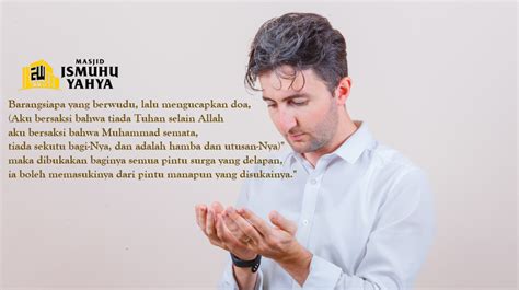 Bacaan Doa Setelah Wudhu Arab Latin Dan Artinya Lengkap MASJID