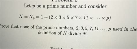 solved let p be a prime number and consider n n p 1 2