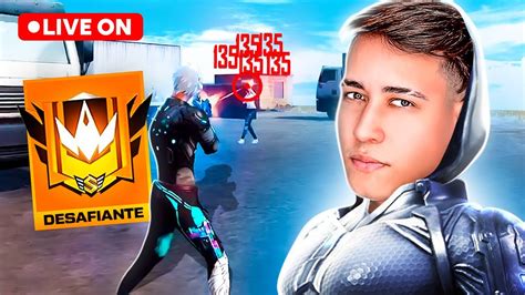 LEVEL UP AO VIVO DO ELITE DE HONRA 5 AO DESAFIANTE FREE FIRE