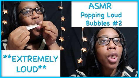 Asmr Loud Bubble Gum Popping Sound Youtube