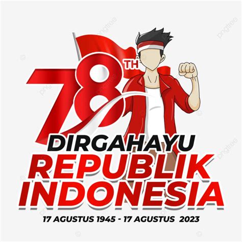 Grußkarte Von Hut Ri 78 Indonesischer Unabhängigkeitstag 17 August 2023