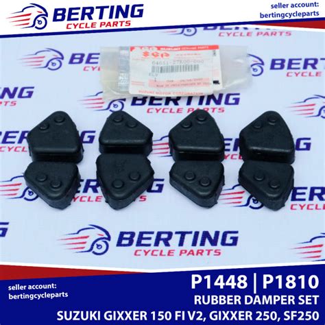 SGP RUBBER DAMPER Suzuki Gixxer 150 FI V2 Gixxer 250 SF250Genuine 64651