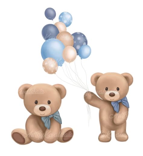 Teddy Bear Clipart Teddy Bear PNG Baby Shower Clipart 43 OFF