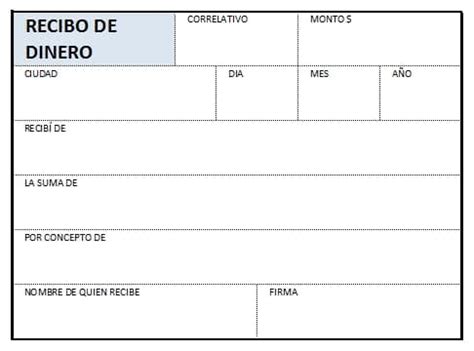 Recibo De Pago Para Imprimir Gratis Paraimprimirgratis 6A1