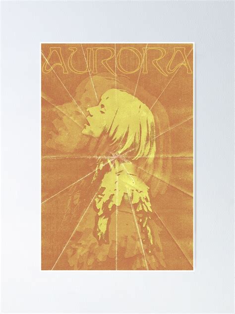 Aurora Aksnes The Gods We Can Touch Poster By D Dling Redbubble