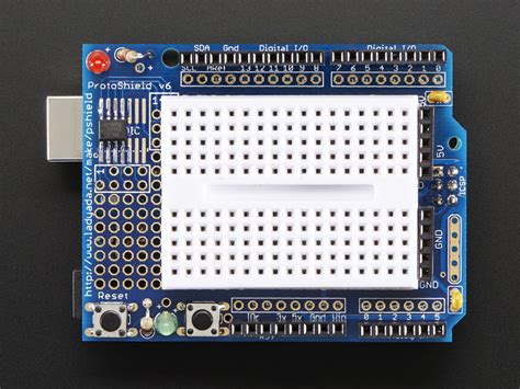 Adafruit Proto Shield For Arduino Unassembled Kit Stackable Version