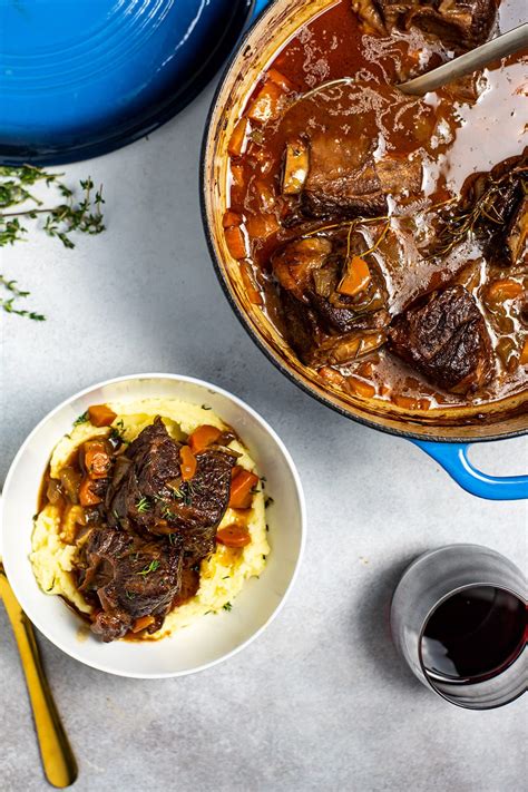 Red Wine Braised Short Ribs Recipe Kitchen Swagger