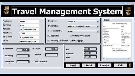how to create travel management system in java netbeans using object oriented approach part 3