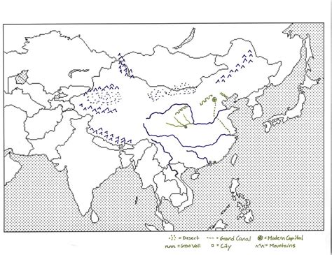 China Geographical Features Diagram Quizlet