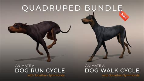 Learn Quadruped Walk And Run Cycles In Maya With Jonathan Symmonds