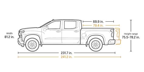 2024 Gmc Sierra Dimensions
