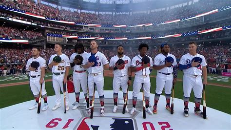 Who Sang National Anthem At Home Run Derby 2024 Nascar Kelsy Mellisa