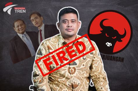 PDIP Resmi Pecat Bobby Nasution Sebagai Kader Buntut Dari Deklarasi