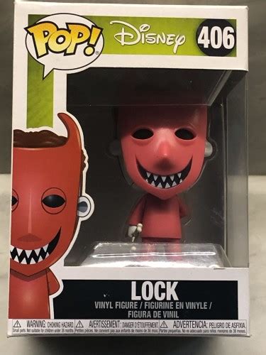 Funko Pop Lock Disney Tim Burton O Estranho Mundo De Jack