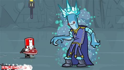 Castle Crashers Remastered Frost King Boss Fight YouTube