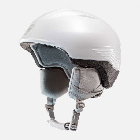 ROSSIGNOL SKI HELMET FIT IMPACTS W WHITE Easy Gliss