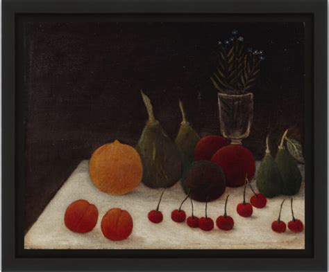 Nature Morte Aux Cerises Henri Rousseau Dit Le Douanier Rousseau Vers 1907