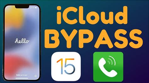 IPhone IOS 15 ICloud Bypass With Full Signal Hello Screen Windows