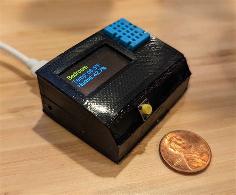 Github Bdurrett Esphome Temp Humid Oled Esphome Project To Measure