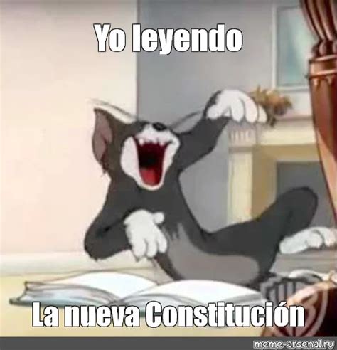 Мем Yo leyendo La nueva Constitución Все шаблоны Meme arsenal