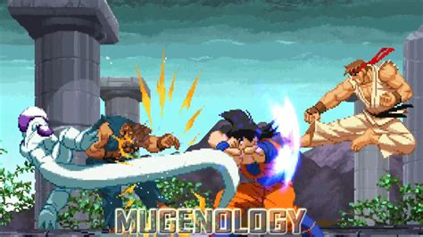 Goku Frieza Vs Ryu Akuma Dragon Ball Vs Street Fighter 2v2