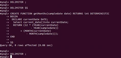 mysql create function introduction syntax and examples