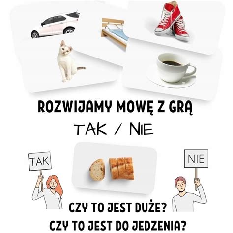 TERAPIA AFAZJI ROZWIJAMY MOWĘ Z GRĄ TAK NIE