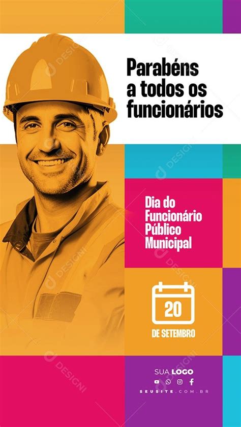 Story Dia Do Funcionário Público Municipal 20 de Setembro Social Media