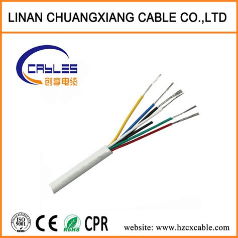 Flexible Copper Conductor PVC Insulated Shielding Multi Core Fire Alarm