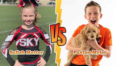 Salish Matter VS Paxton Myler Ninja Kidz Tv Transformation New