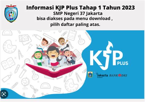 Informasi KJP Plus Tahap 1 Tahun 2023