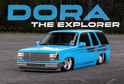 Bagged And Bodydropped Ford Explorer Street Trucks