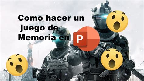 TUTORIAL Como Hacer Un Juego De Memoria En Power Point YouTube