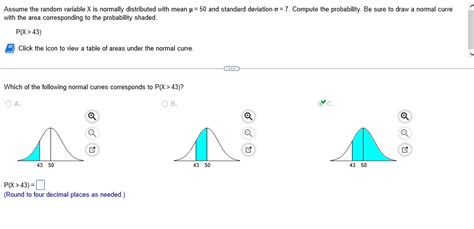 solved assume the random variable x is normally distributed
